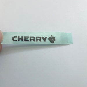 Custom electroplated thin small metal letters nickel sticker for your ...