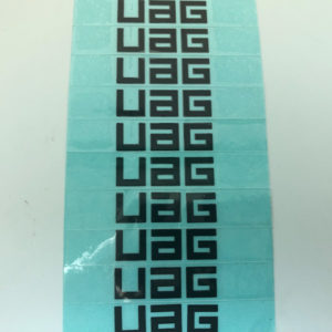Free sample customized logo self-adhesive nickel metal stickers label ...