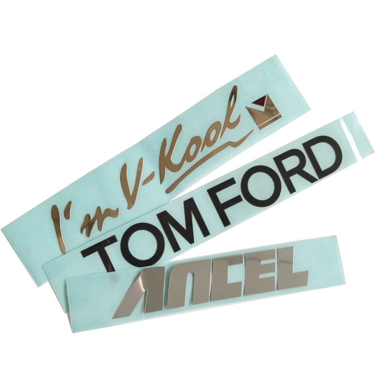 What can electroforming metal logo sticker be used for? How to use it ...