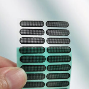 Stainless steel etched square hole Perforated Metal Mesh Speaker Grille ...