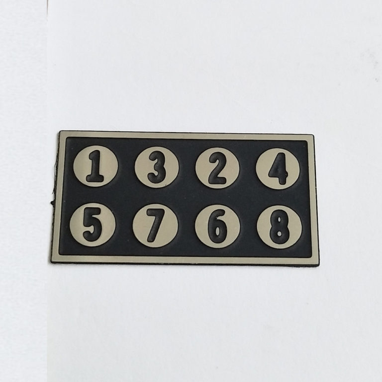 Custom stainless steel etching logo plate name plate metal plate ...