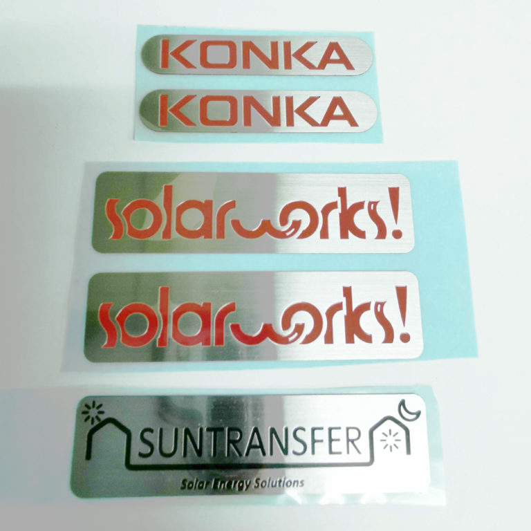 Etching metal nameplate SUS304 stainless steel name plate metal logo ...